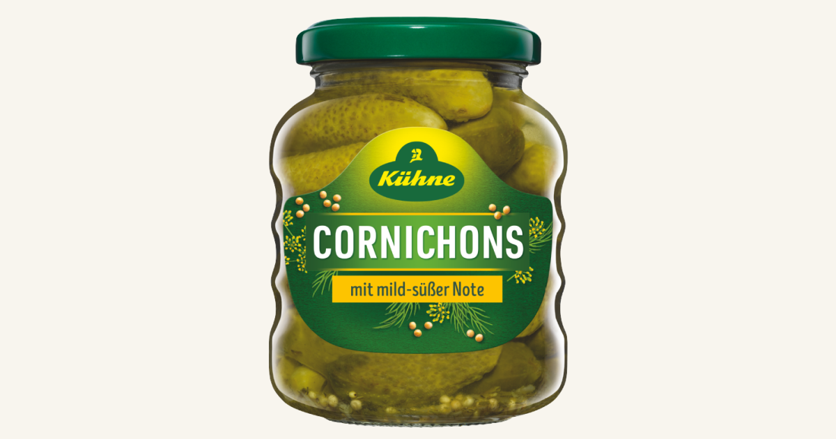 Cocktail Cornichons sweet | Carl Kühne KG