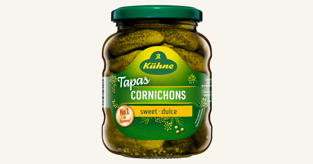Tapas Snack Cornichons sweet | Carl Kühne KG